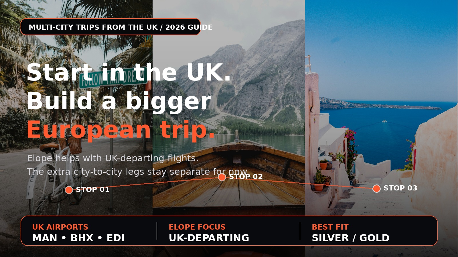 Multi-City Trips From the UK: How to See Three European Cities Without ...